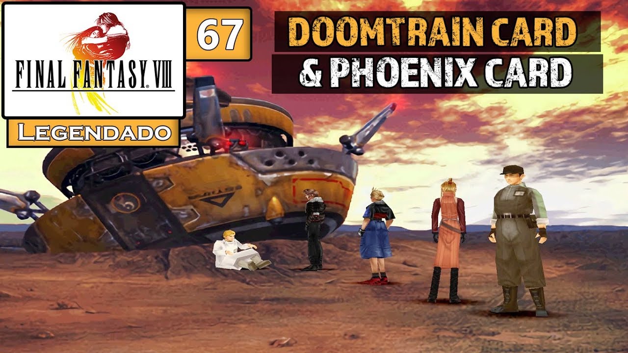 Final Fantasy VIII #67 - Card Queen, Doomtrain Card & Phoenix Card ...