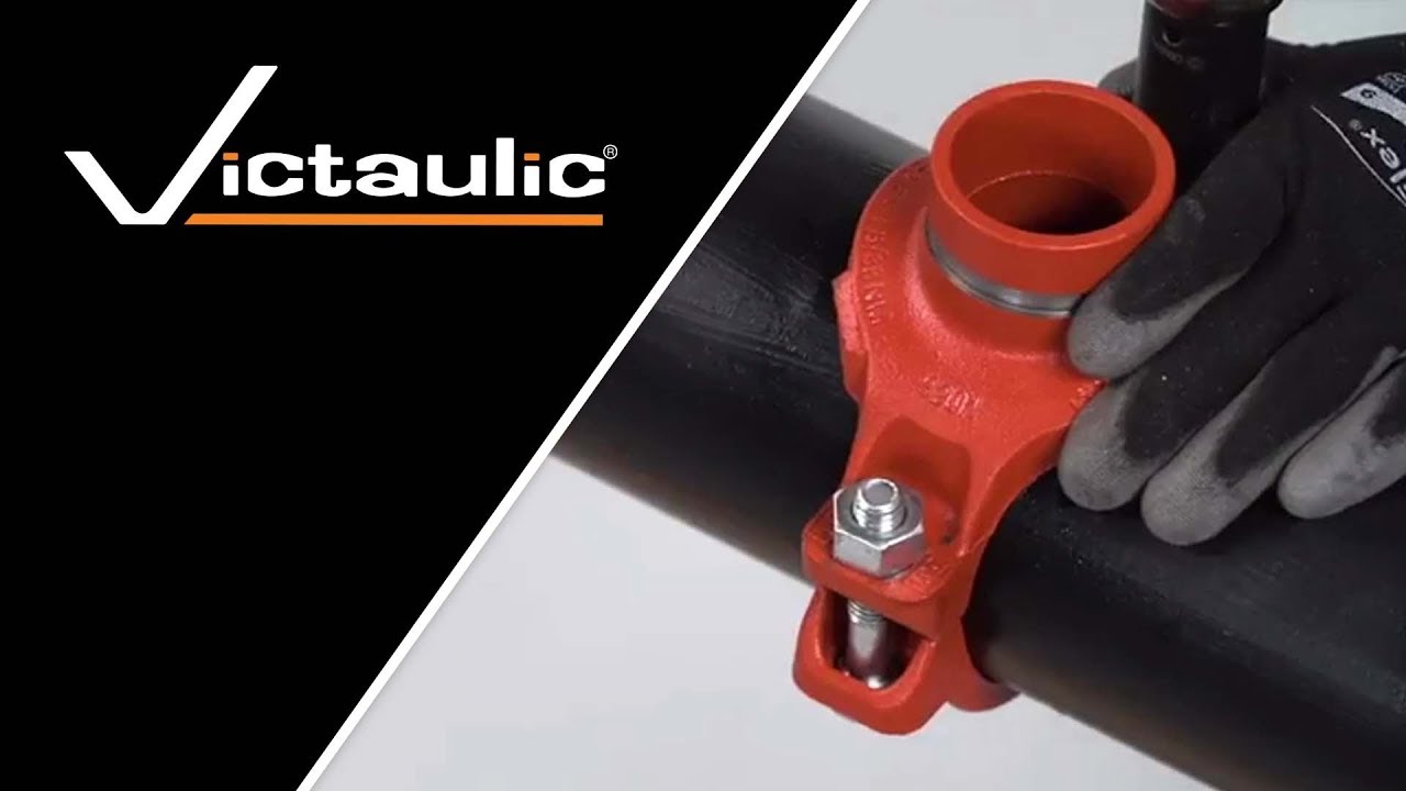 Victaulic Style 920 Mechanical T Bolted Branch Outlet Installation