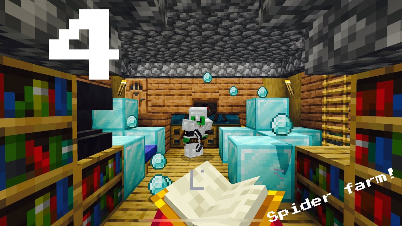 Minecraft Let’s Play - A Stack And A Half Of Diamonds! [4] - YouTube