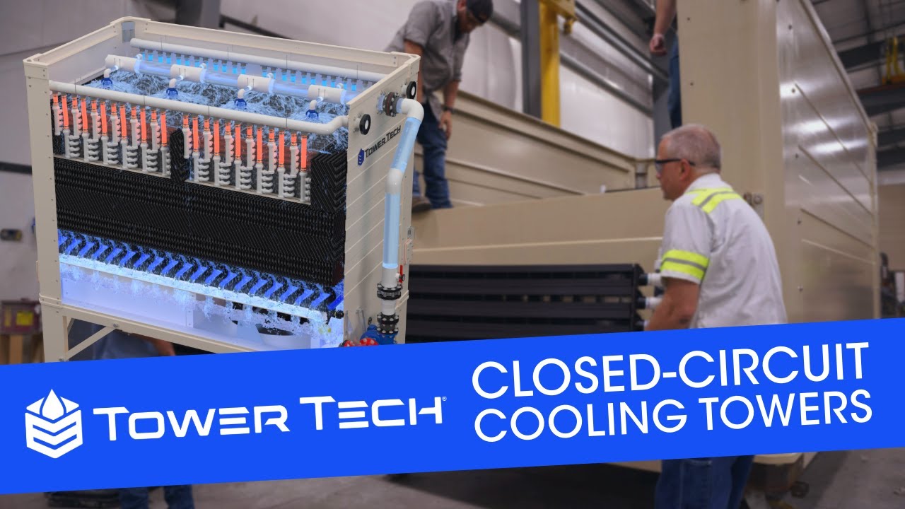 Tower Tech TTCC Closed-Circuit Cooling Tower - YouTube