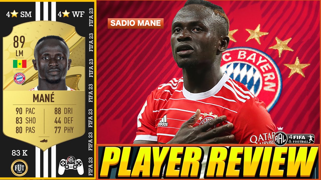 FIFA 23 : 89 Gold Sadio Mane FIFA 23 Player Review | FIFA 23 ULTIMATE ...