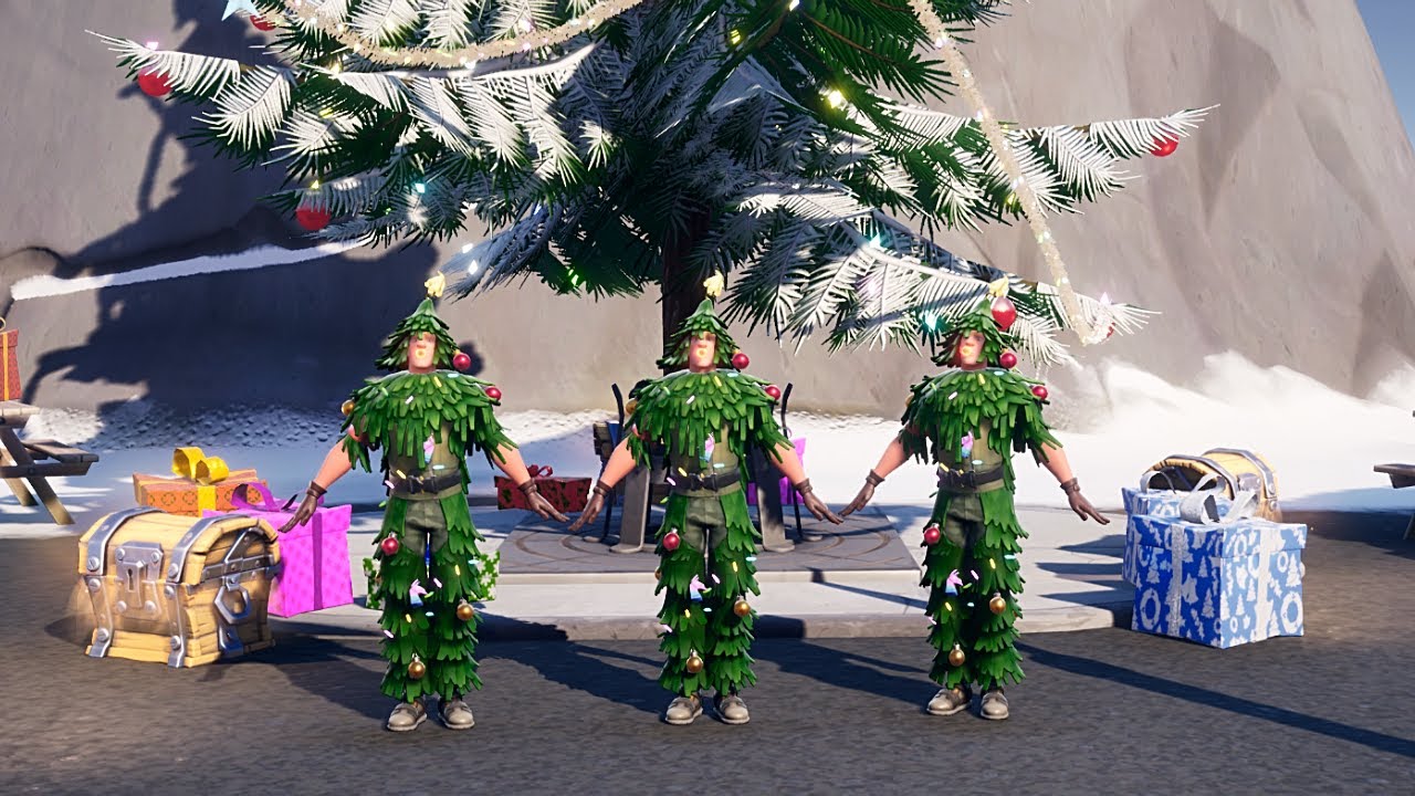 Fortnite Chapter 2 Battle Royale! Christmas Tree Trio Squads Victory ...