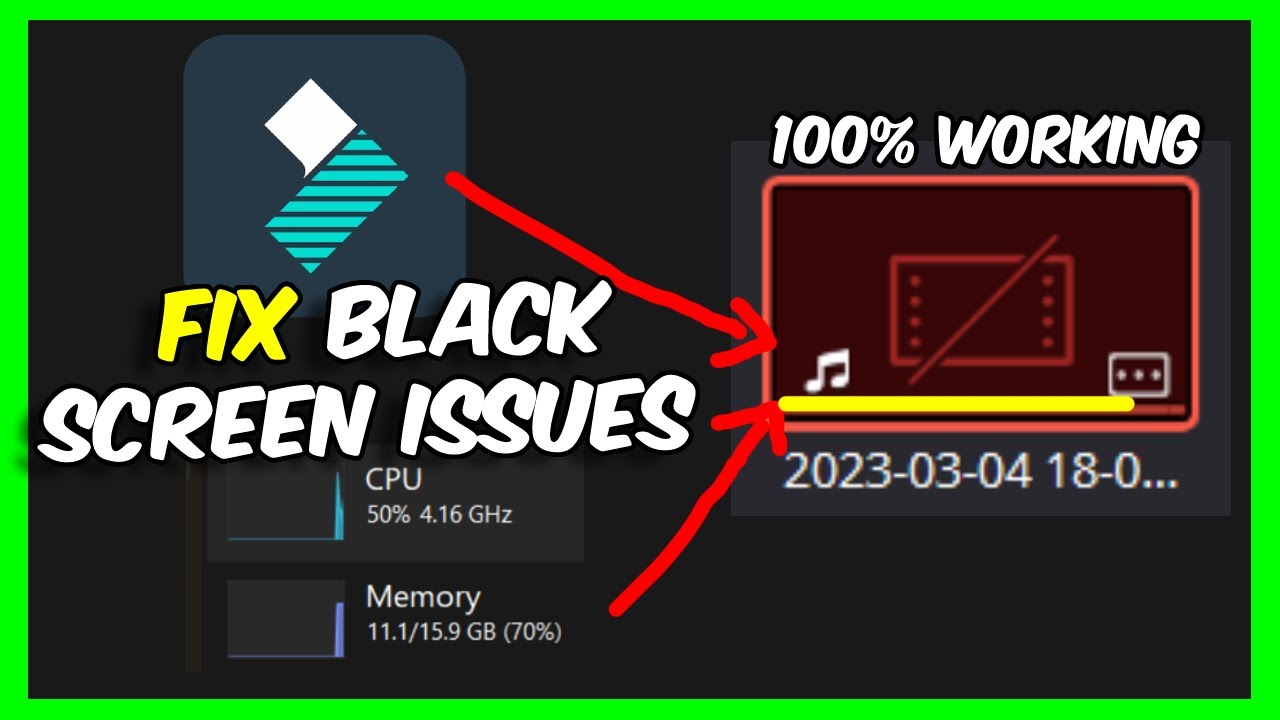 2023 Filmora 12 How to Fix Black Screen Issues in Filmora 12: A Step-by-Step Guide Part 1 - YouTube