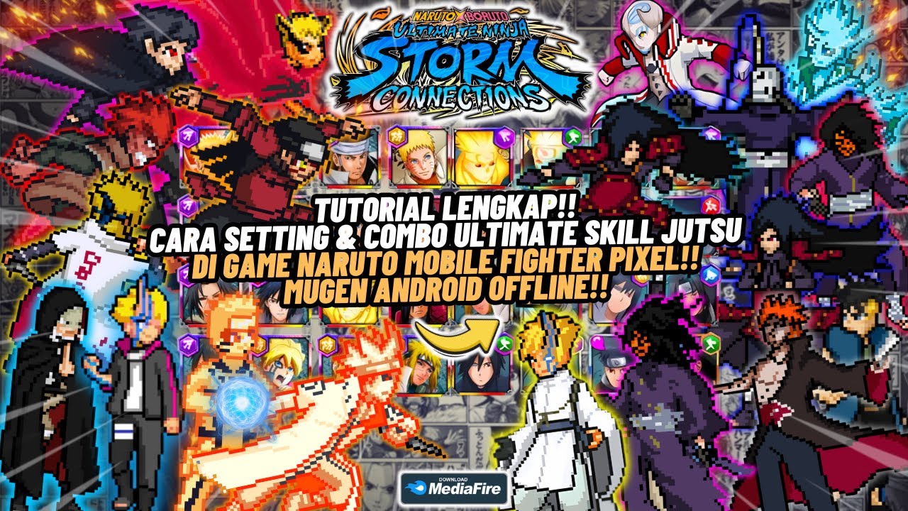 TUTORIAL LENGKAP!! Setting Combo Ultimate Skill Jutsu di GAME NARUTO ...