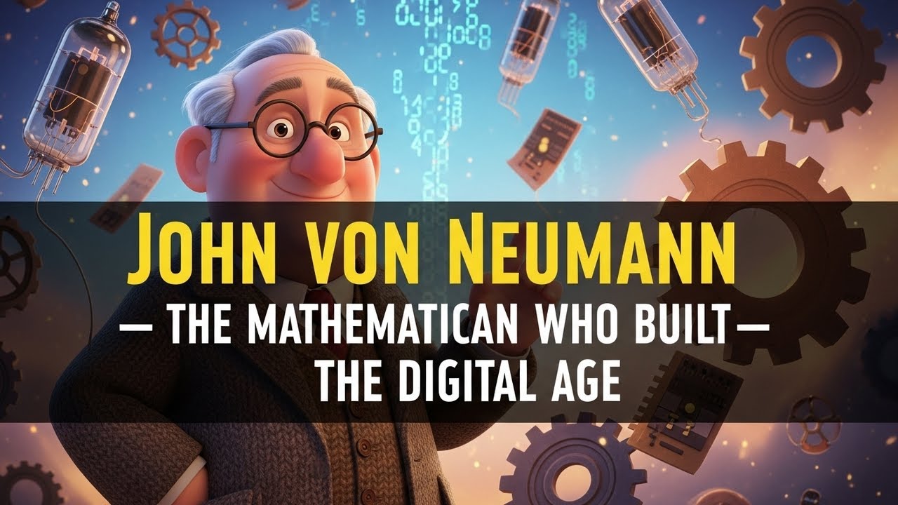 John von Neumann — The Mathematician Who Built the Digital Age - YouTube