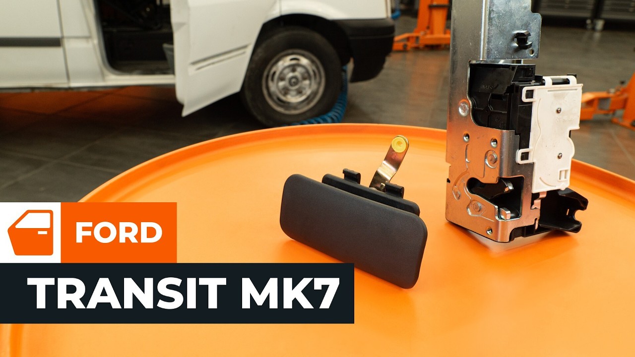 Türgriff und Schloss außen bei FORD TRANSIT MK7 wechseln [AUTODOC ...