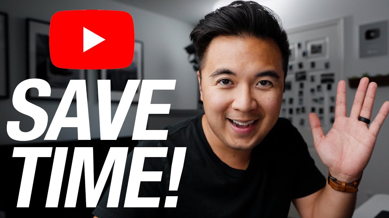 5 Productivity Tips to Make YouTube Videos FASTER! - YouTube
