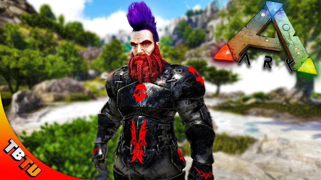 AMAZING NEW ARMOR! SKELETON BUSH PEOPLE! Ark Survival Ragnarok NPC Bush ...