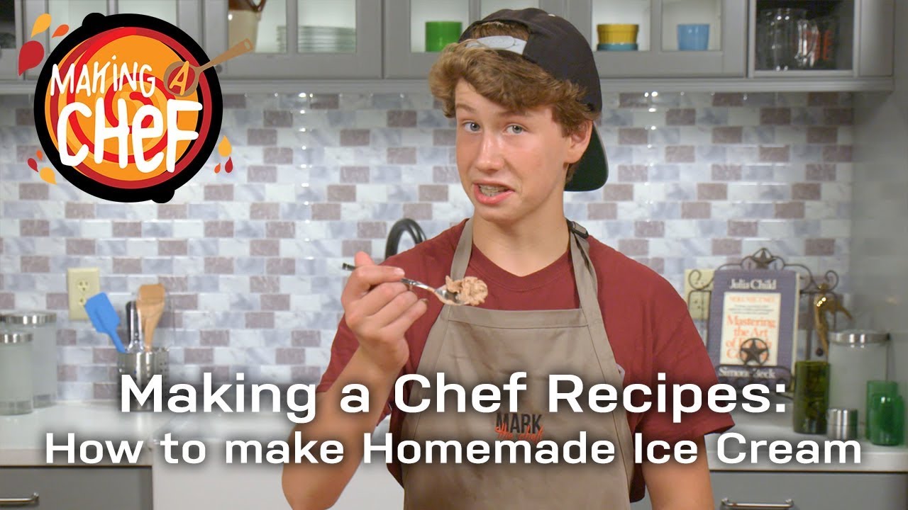 Making a Chef Recipes: How to Make Homemade Ice Cream - YouTube