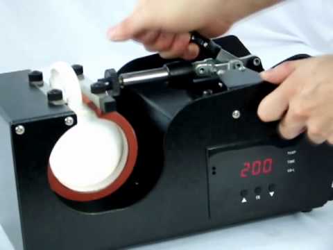 MP-60B Digital Mug Press from Microtec - YouTube