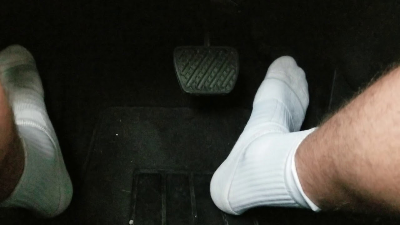 Cruising in the rental driving in socks - YouTube