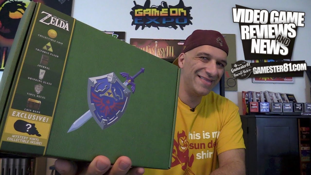 Nintendo Zelda Item Box Unboxing - Gamester81 - YouTube