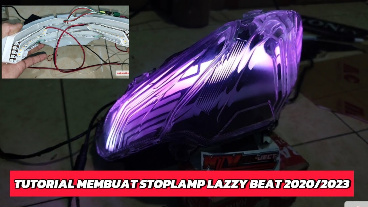 CARA MEMBUAT STOPLAMP LAZZY RGB BEAT DELUX/BEAT STREET 2020/2023||FULL ...