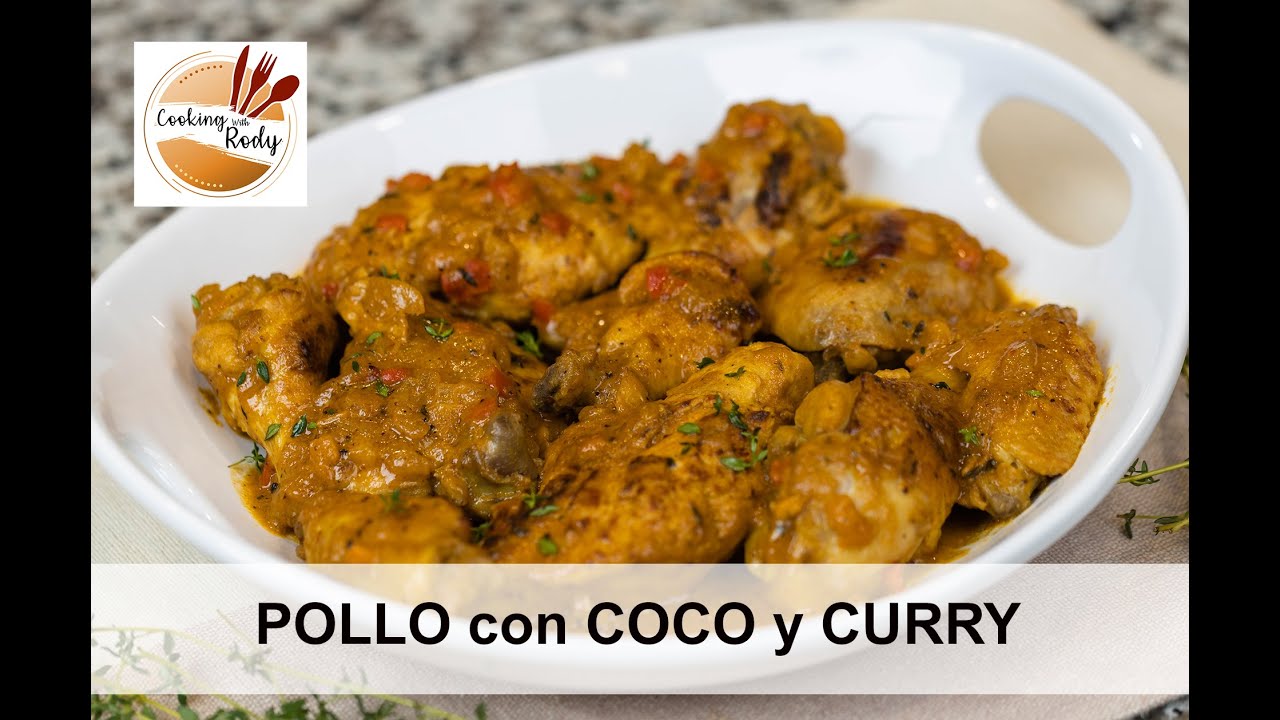 Pollo con Coco y Curry - YouTube