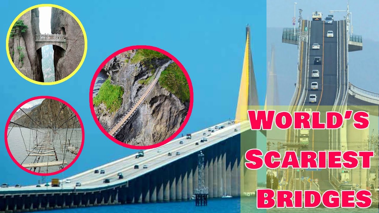 20 of the World’s Scariest Bridges - YouTube