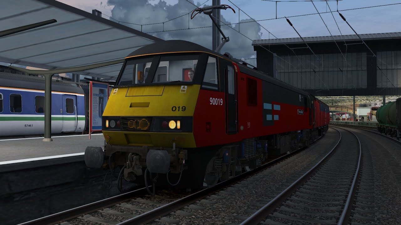 Train Simulator Classic | Class 90 BR RES Parcels 90019 | WCML Over ...