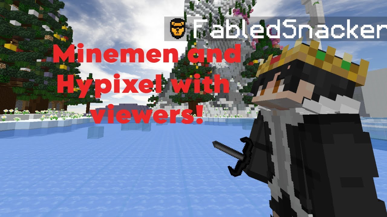 Minemen Club and Hypixel Bedwars WITH VIEWERS! #hypixel - YouTube