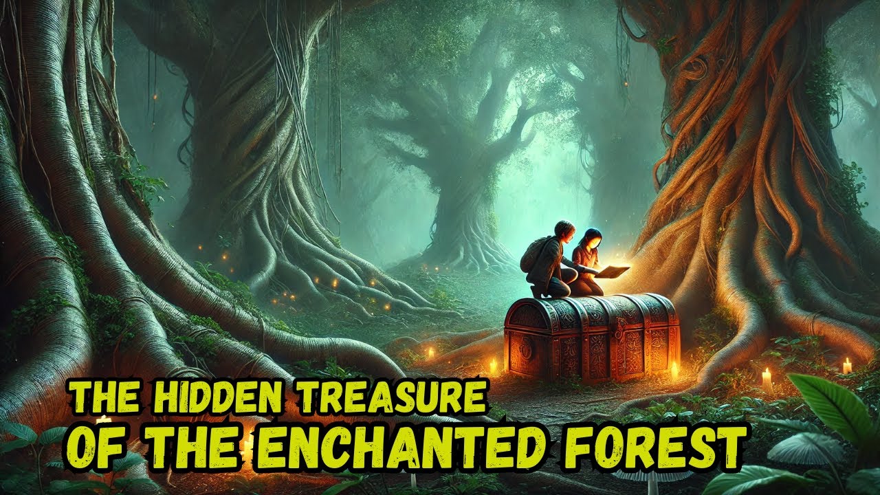 Praticando inglês com histórias: The Hidden Treasure of the Enchanted ...