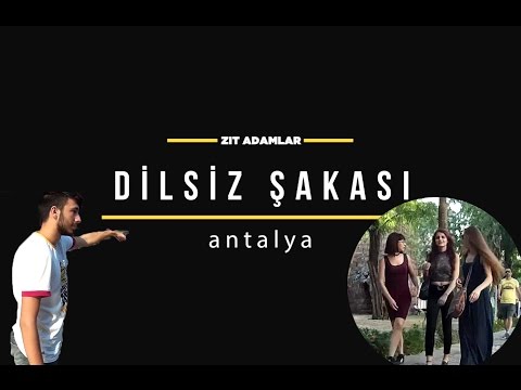 DİLSİZ ŞAKASI - SPEECHLESS PRANK