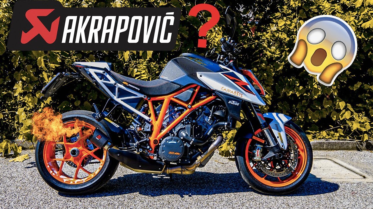 Vale la pena montare su KTM 1290 SUPERDUKE un AKRAPOVIC FAKE ALIEXPRESS ...