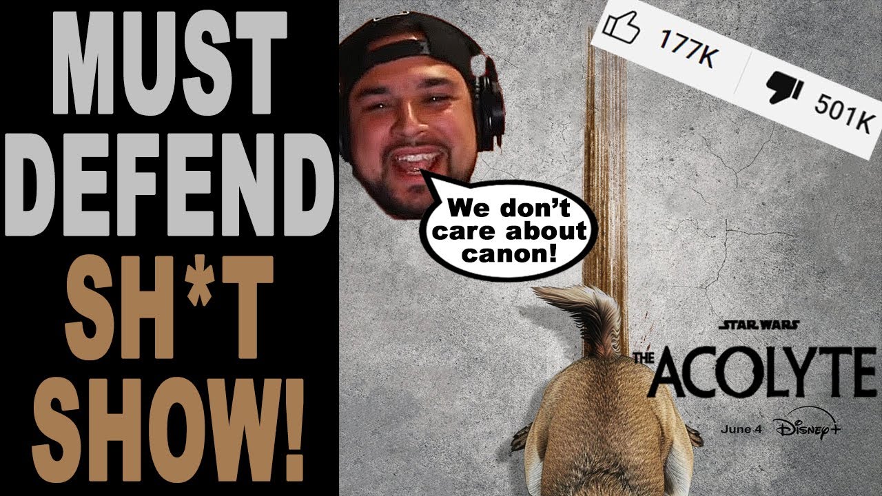Disney Star Wars Shills DEFEND The Acolyte After AWFUL Trailer - YouTube
