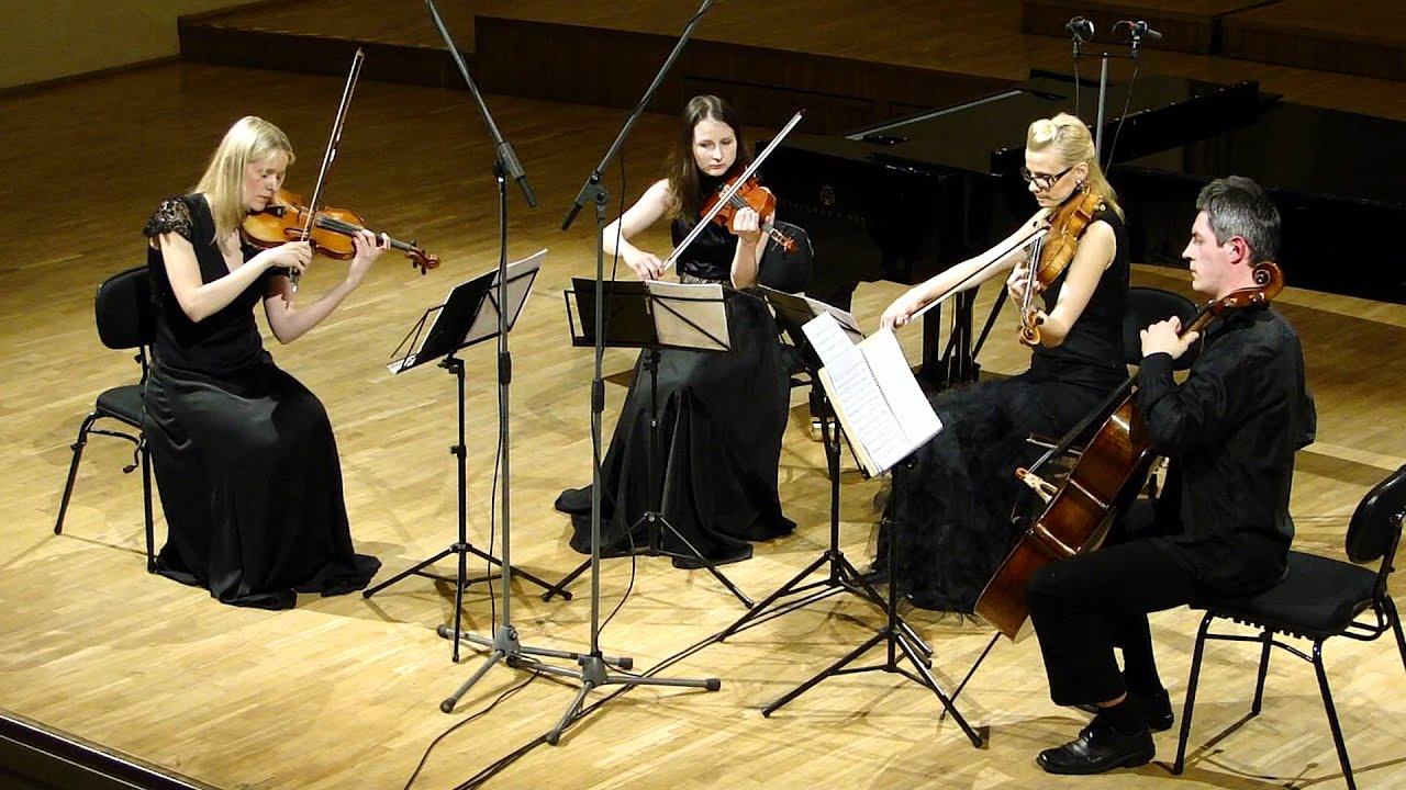 Prezioso Quartet "Live" - P.Vasks String Quartet No.4 V. - YouTube