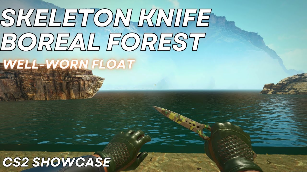 Skeleton Knife Boreal Forest (Well-Worn) | CS2 Skin Showcase #882 - YouTube