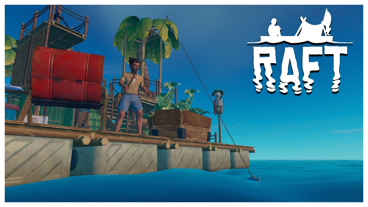 LOST AT SEA | Raft - YouTube