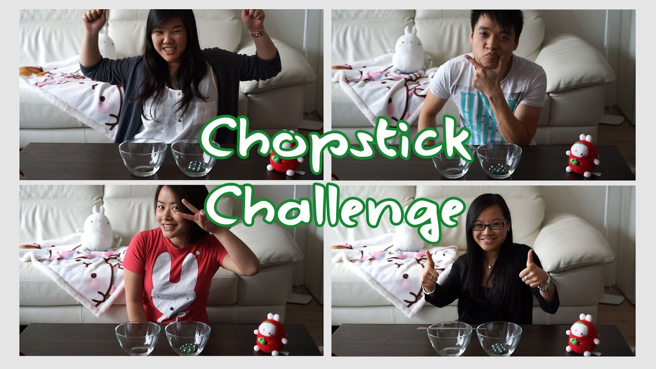 Chopstick Challenge - YouTube
