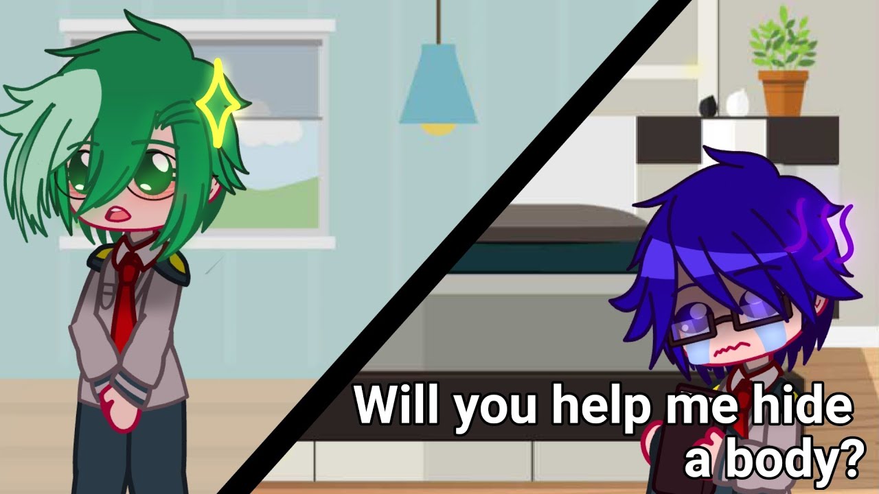 Will you help me hide a body? // Meme // BNHA/MHA // Ft. Izuku & Iida ...