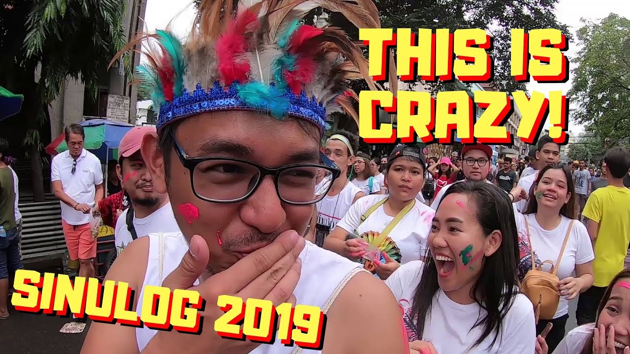 The Sinulog 2019 Bisaya Vlog, Procession, Fireworks and Crazy Fun ...
