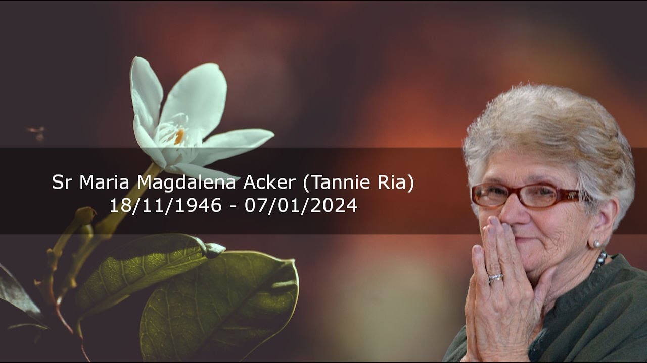 Celebration of Live: Sr Maria Magdalena Acker - YouTube