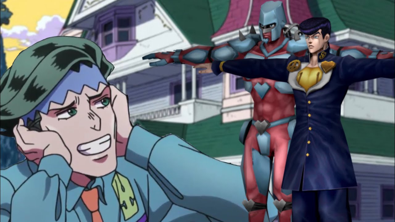 Josuke vs Rohan abridged dub - YouTube