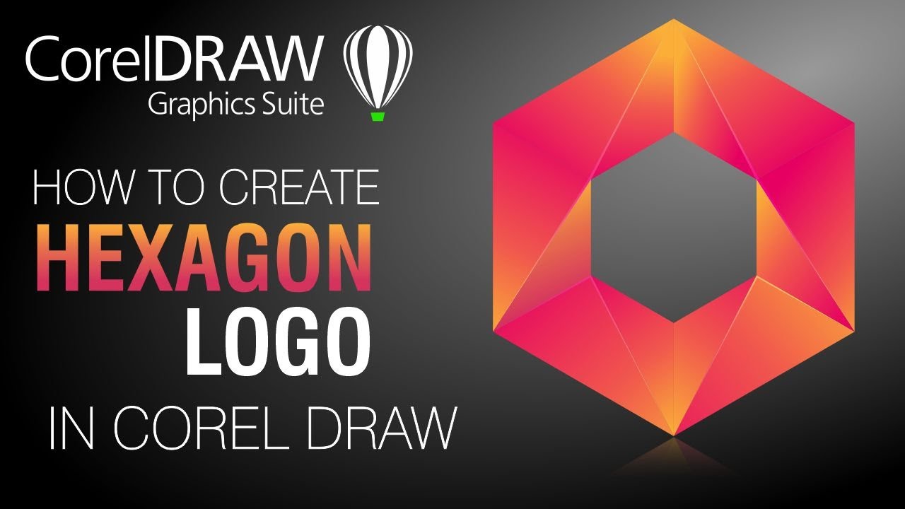 How To Create Hexagon Logo In Corel Draw Tutorial YouTube How To Create Hexagon Logo In Corel Draw Tutorial YouTube