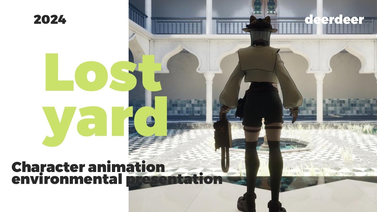 Lost Courtyard Character Animation Showcase - YouTube
