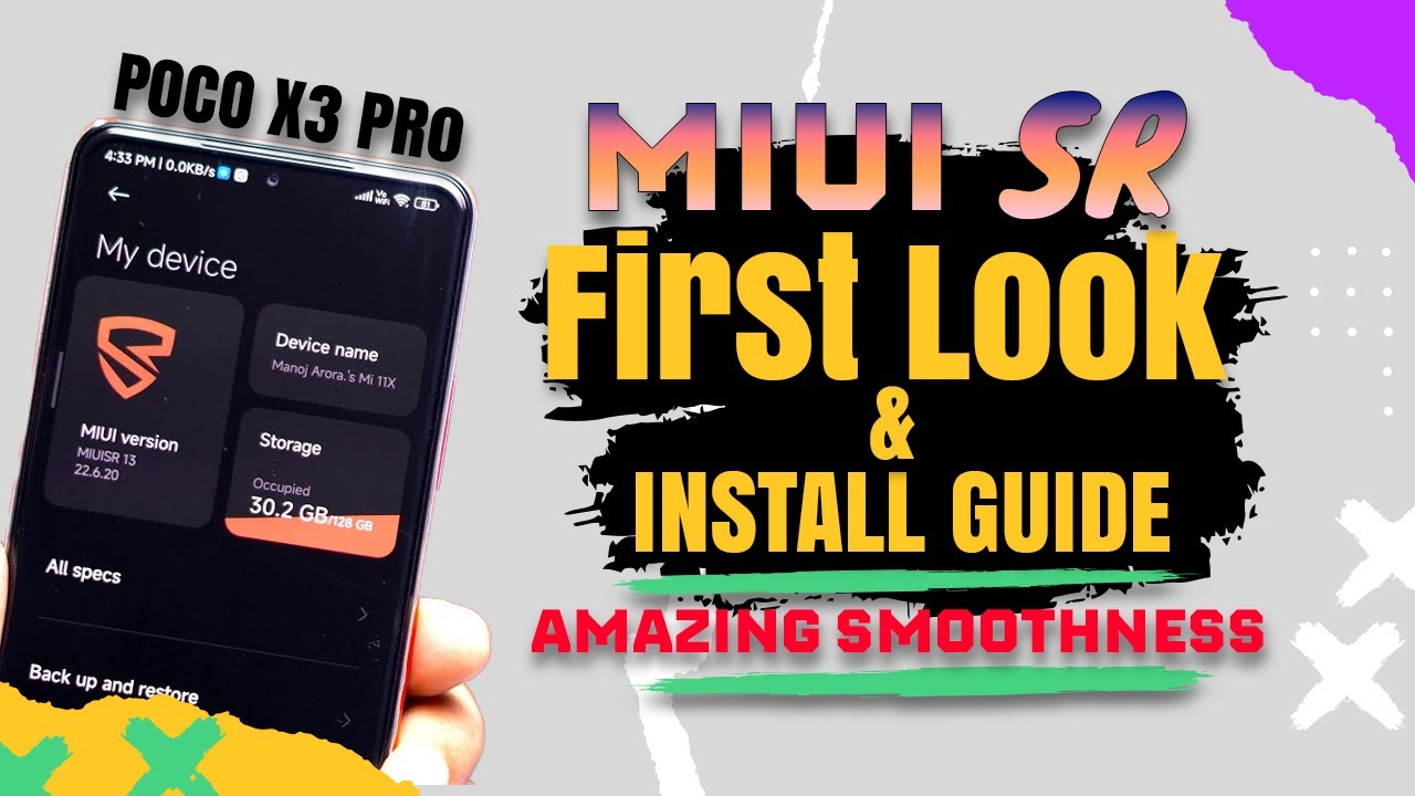 Poco X3 Pro Amazing MIUI Experience With MIUI SR Beta | Smooth ...