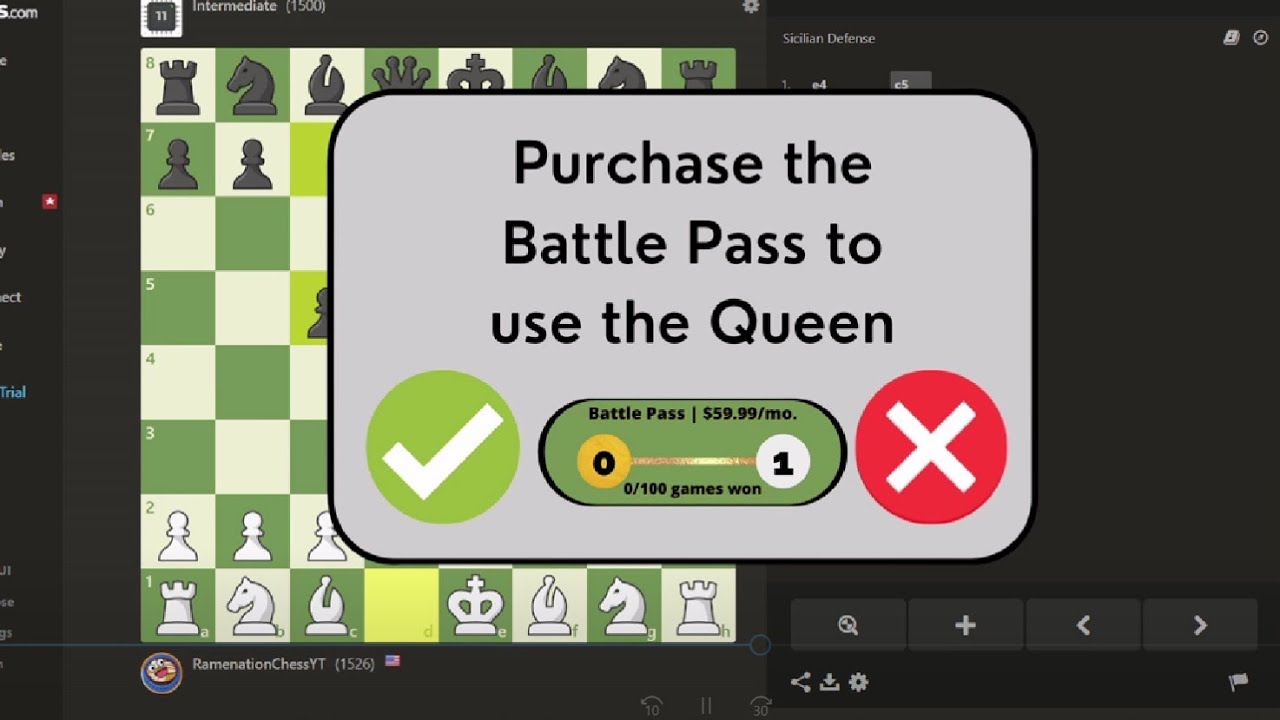 If Chess was made by EA - YouTube