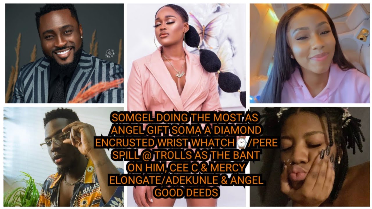 SOMGEL DOING THE MOST AS ANGEL GIFT SOMA A DIAMOND ENCRUSTED WRIST ...