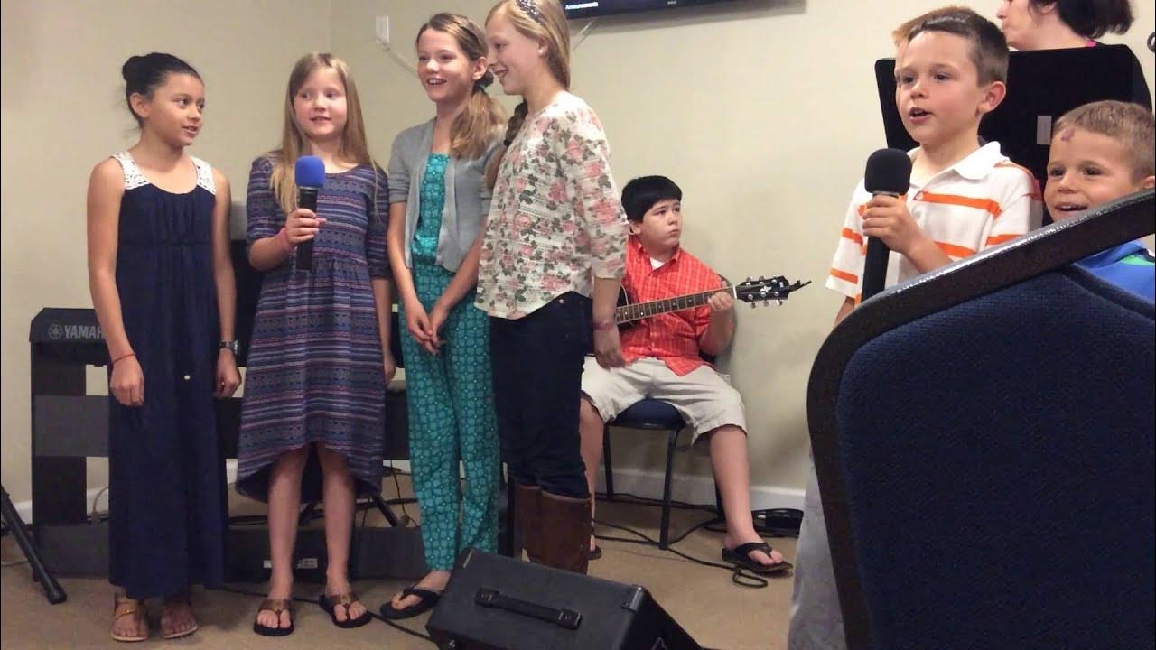Grace Church Kids sing The Ten Commandments Song - YouTube