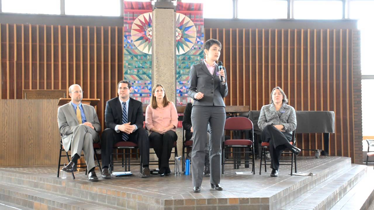 Beth Fraser wrap up at March 9 candidate forum - YouTube