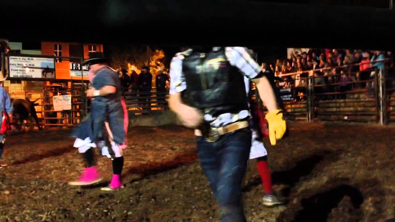 Emilio's 1st bull ride @ Buffalo Chip Saloon, Cave Creek - YouTube