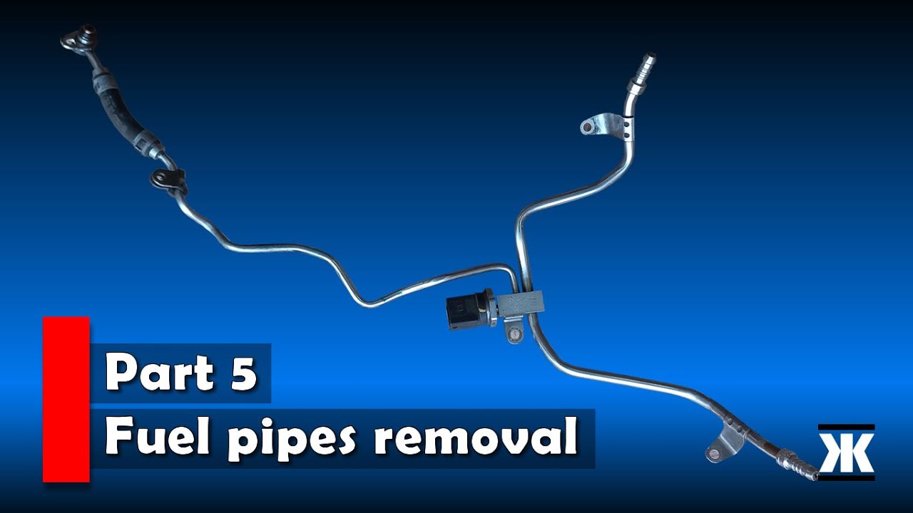 Part 05 - Fuel pipes removal - Audi A6, A7, A8, Q7, S4, S5, SQ5 3.0T ...