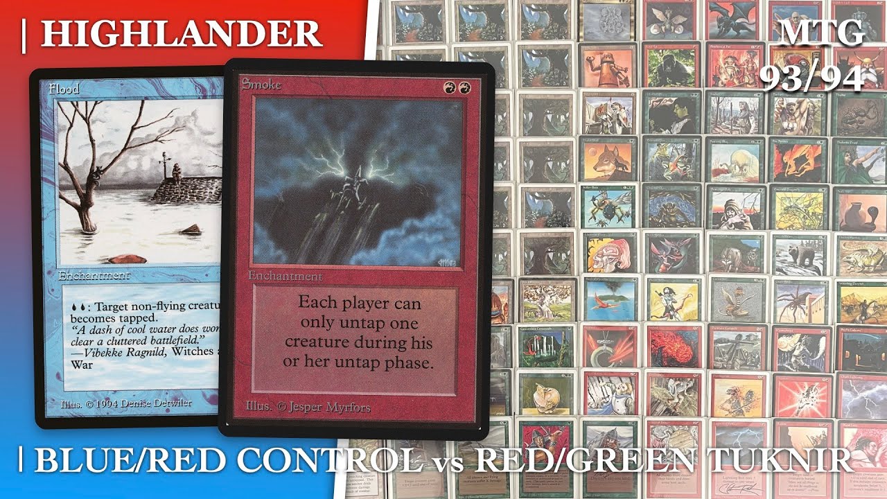 Blue/Red Control vs Red/Green Tuknir, Ep4. Canadian Highlander MTG 93/ ...
