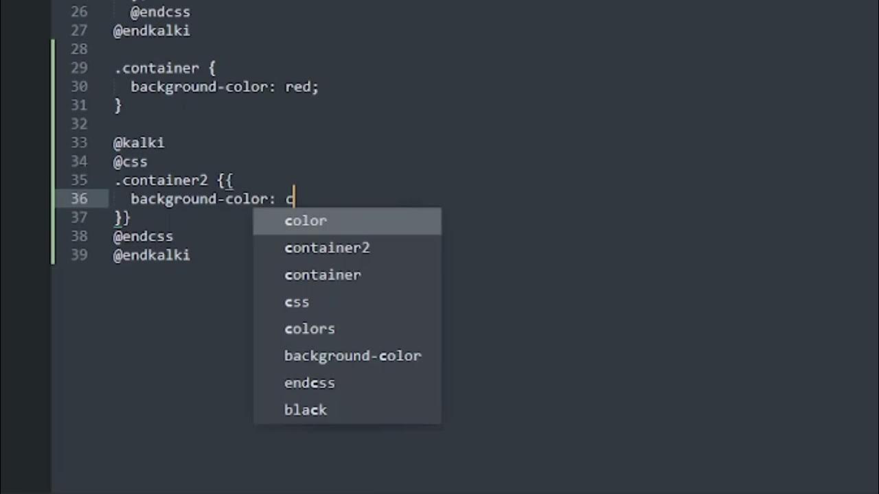 Kalki: Python Library for CSS | SCSS like enhancement feature to Make Bootstrap like CSS library ...