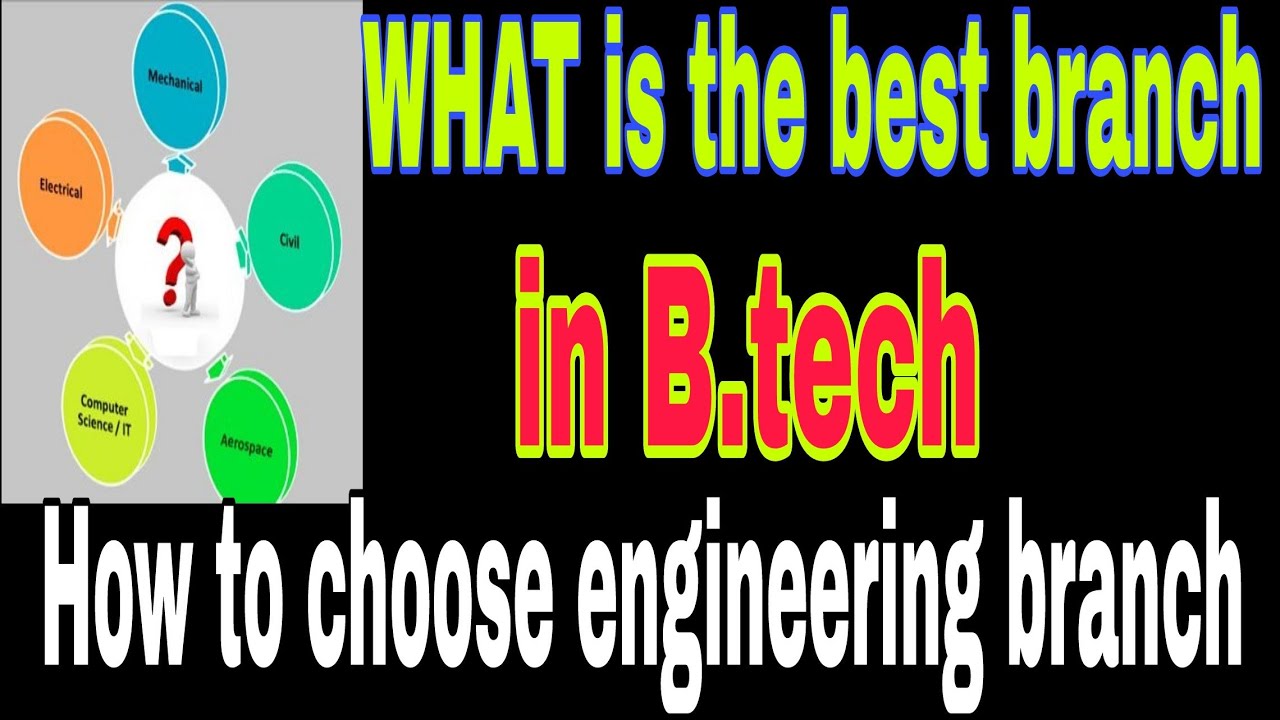 what is the best branch in Engineering?! how to choose a suitable ...