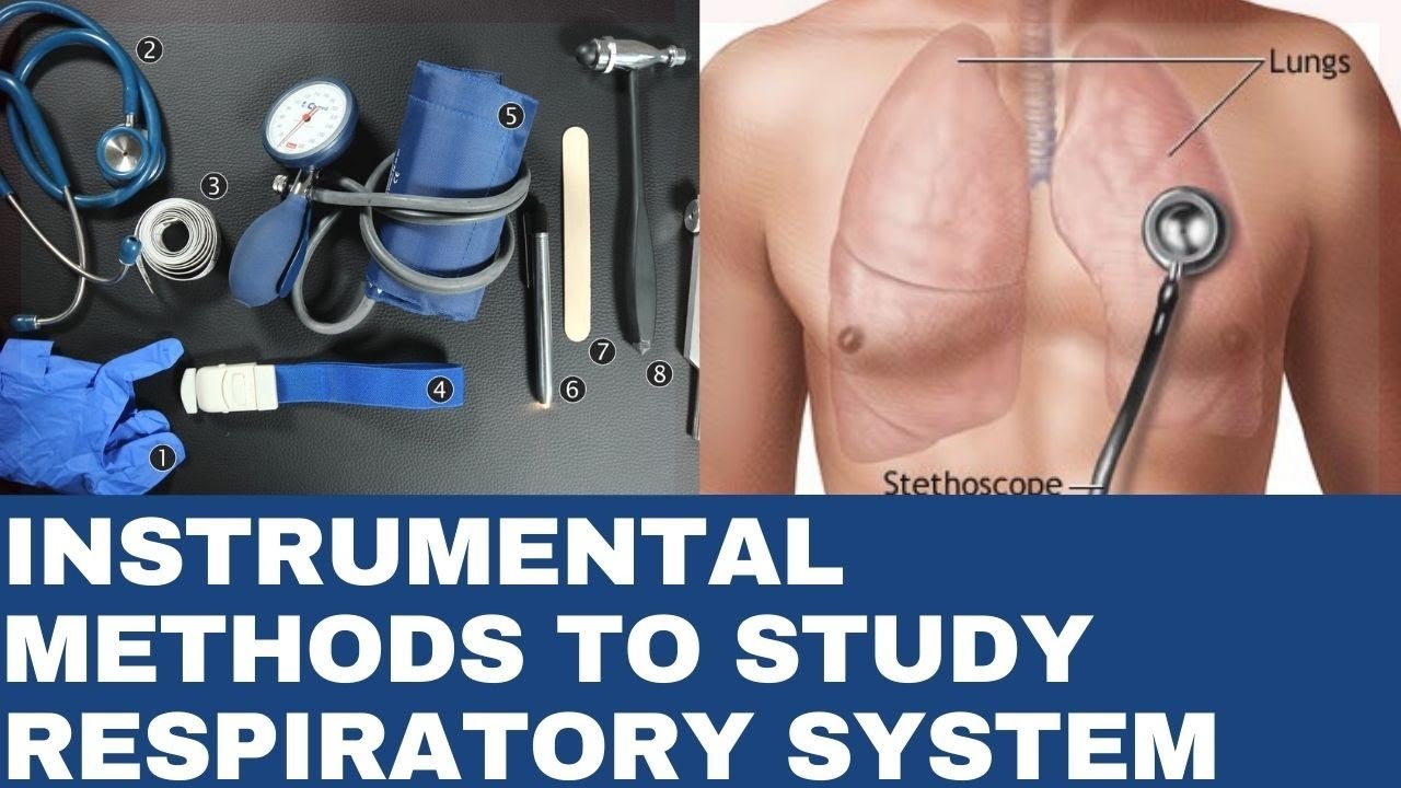 INSTRUMENTAL AND CLINICAL METHODS TO STUDY RESPIRATORY SYSTEM - YouTube