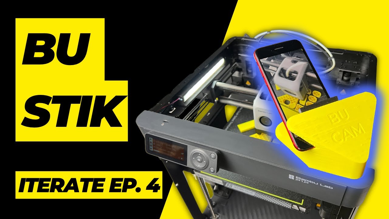 Bu Stik - Easy Bambu Lab P1P Mods! [Iterate Ep. 4] - YouTube