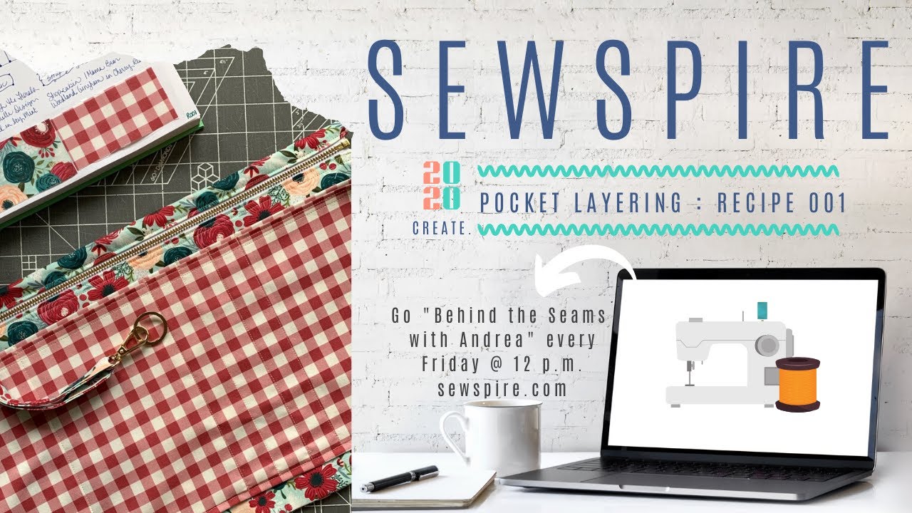 Sewspire Sewing Recipe 001: Layering pockets to add function to your ...