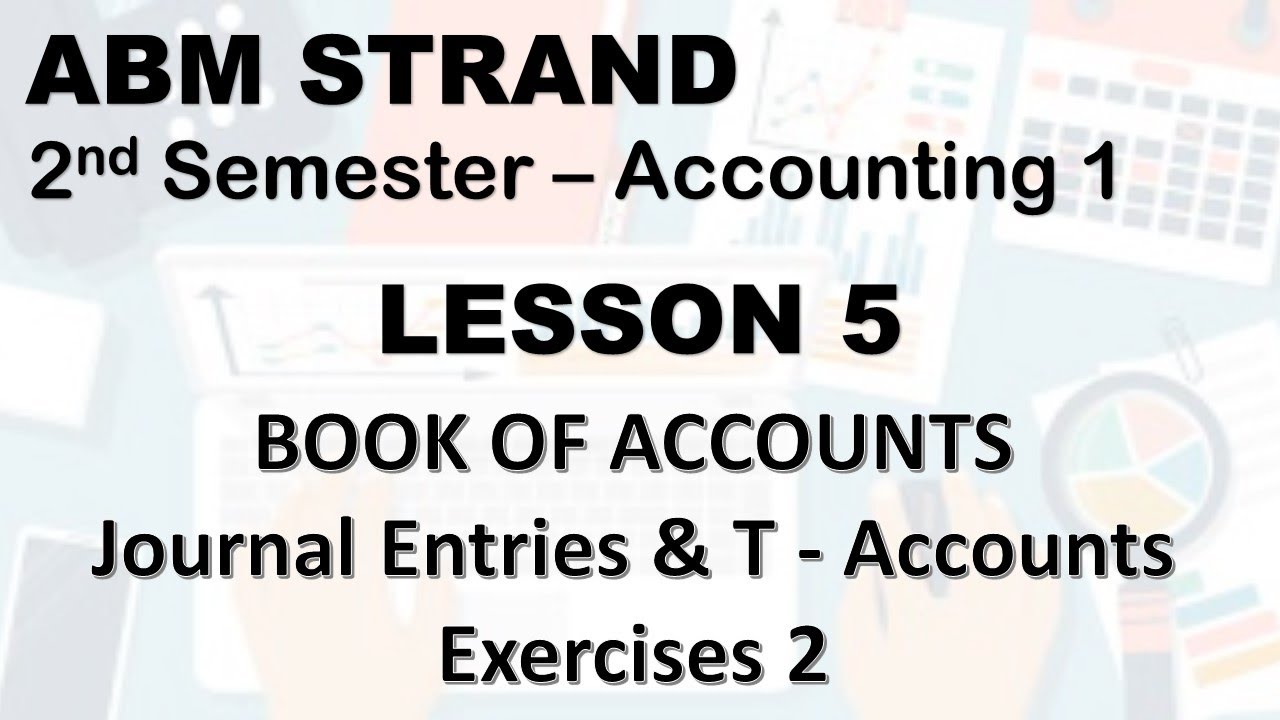 Acctg 1 Lesson 5 Book of Accounts Exercises 2 - YouTube