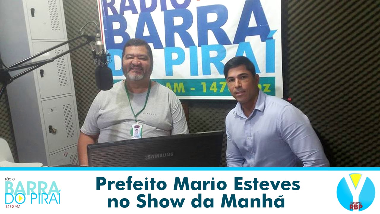 Grupo RBP entrevista o Prefeito de Barra do Piraí, Mario Esteves - YouTube